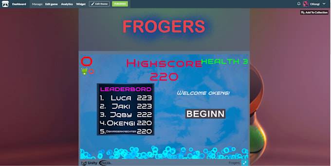 Small game prototyping in unity by Okengi | Fiverr