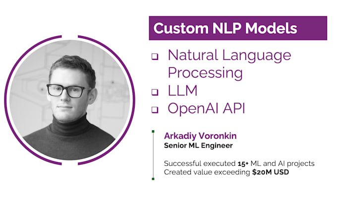 Develop custom natural language processing model for your business by ...