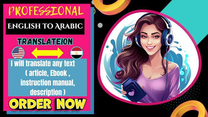 Provide flawless english to arabic translation services by Voxverse | Fiverr