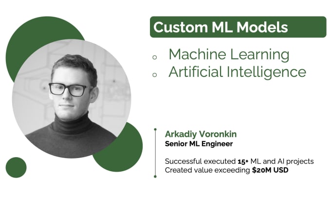 Develop custom machine learning model for your business by Avoronkin ...