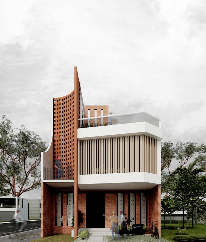 Create 3d model, exterior design, visualization by Faiz_ahmed9749 | Fiverr