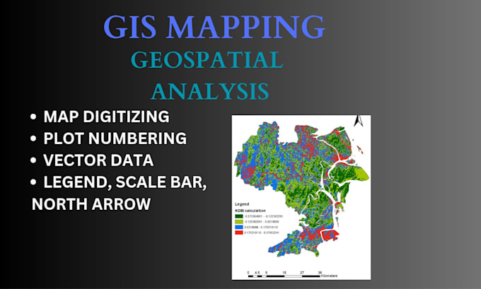 Create gis map for you by Syedamahnoor75 | Fiverr