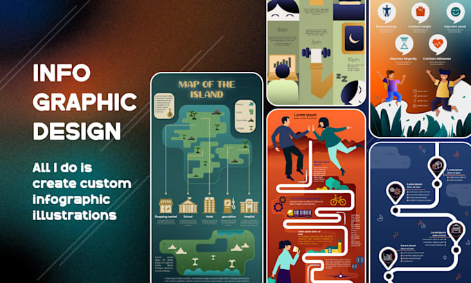 Design stunning unique infographic by Narcis_7 | Fiverr