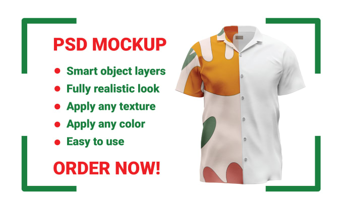 Do custom realistic smart object psd mockup for your product image by ...