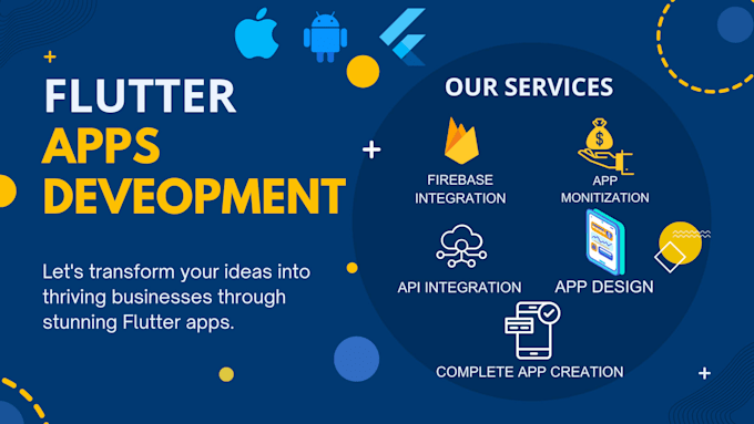 Develop Apps For Both Platforms Ios And Android In Flutter By Aftabalisahar01 Fiverr