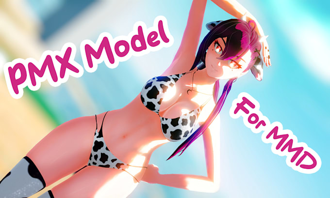 Professionally create a pmx model for mmd mikumikudance by Kriss_lancerr | Fiverr