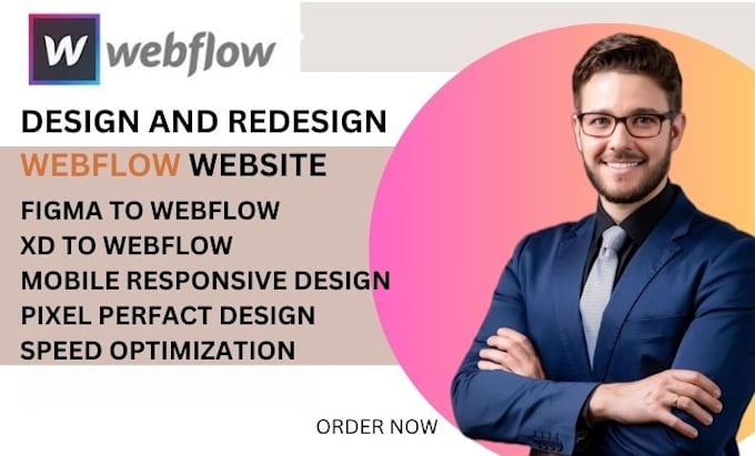 Design a stunning website using webflow by Artful_paul | Fiverr