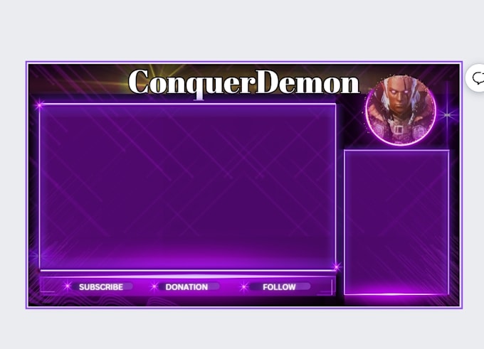 Create basic twitch backgrounds for overlays by Reneashiloh | Fiverr