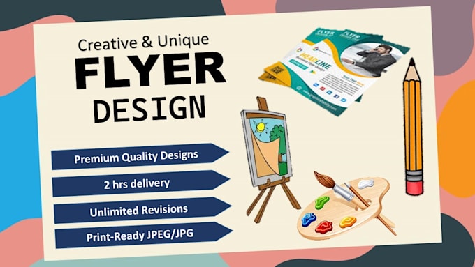 Create flyers, posters in just 2 hours by Zainrafique_ | Fiverr