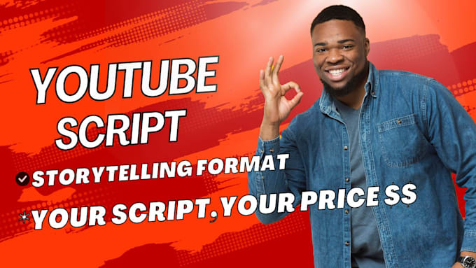 Write youtube cashcow scripts to keep your viewers hooked by Damalie123eli | Fiverr