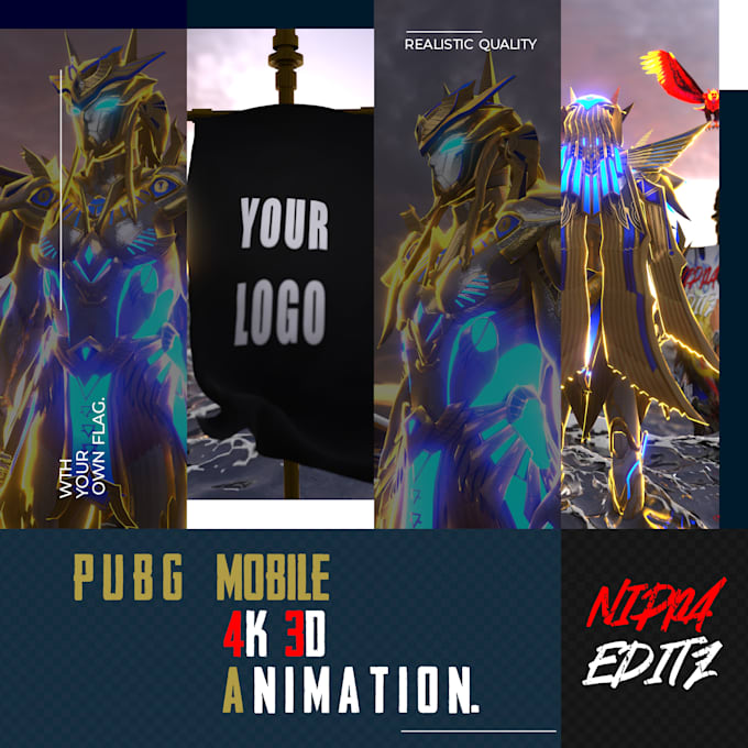 Create realistic pubg 3d animation by Nippaofficial | Fiverr