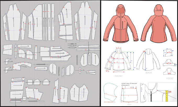 Create master sewing pattern for your garment manufacture by ...