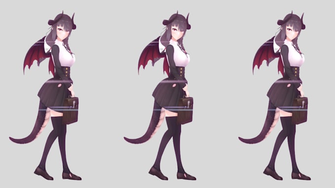 Cree un avatar de vrchat y transfiera el modelo 3d a vrchat, fbx, sfm ...