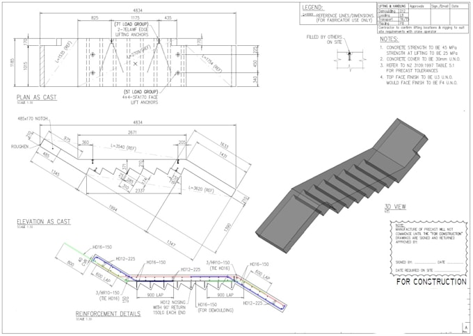 Provide precast shop drawings for any of your projects by Alexbdrafting ...