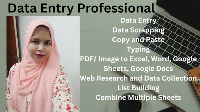 Do data entry, pdf, image conversion in any form, data scraping, wave ...