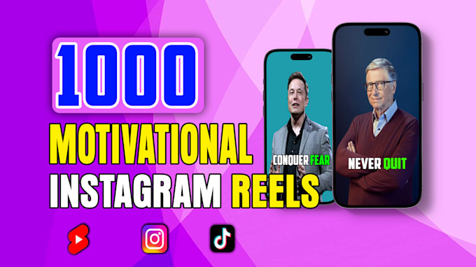 Create viral motivational youtube shorts, instagram reels and tik toks by Bellarf | Fiverr