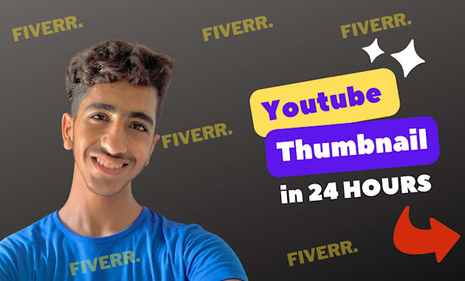 Design eye catching youtube thumbnails in 24 hours by Hpkali | Fiverr