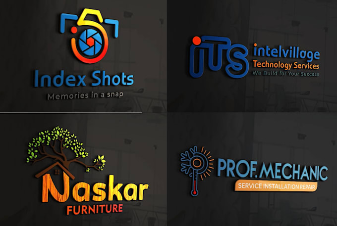 Help you make modern minimalist logo design by Kandice_robinso | Fiverr