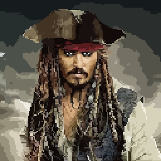 Transform your portrait into pixel art by M_andikaputra | Fiverr