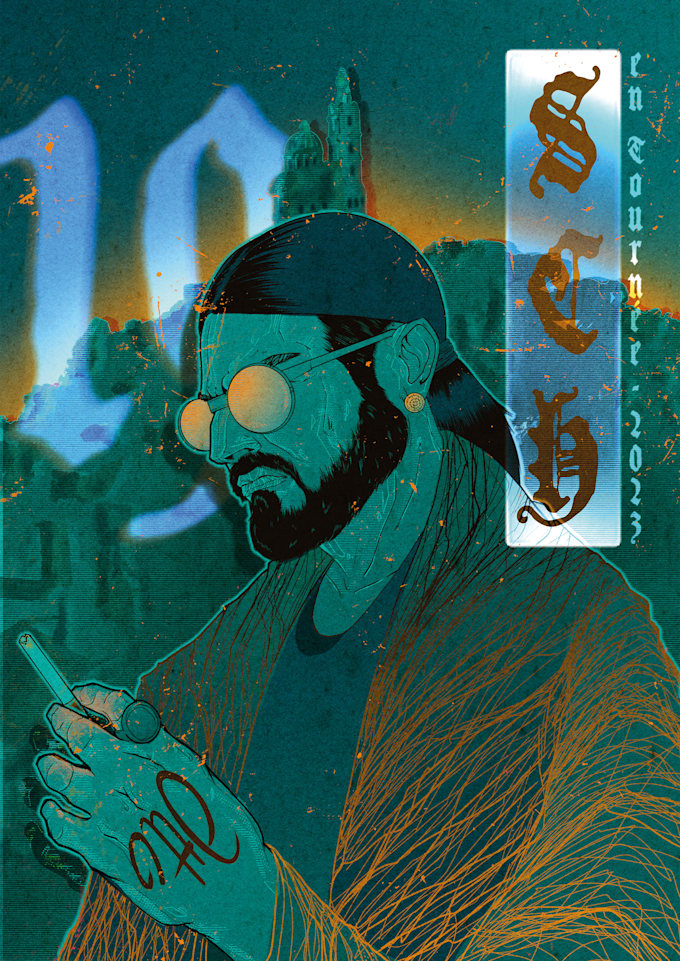 Draw your gig poster by Clementpatry | Fiverr