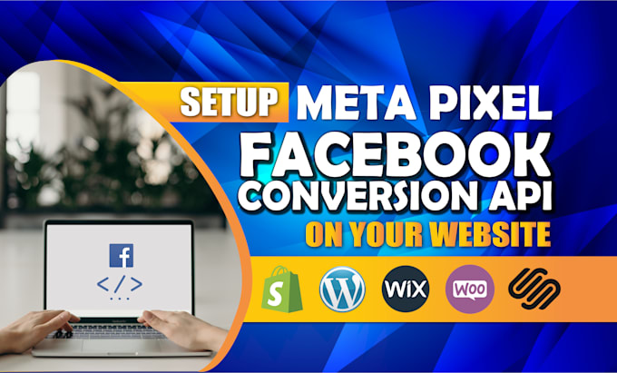 Setup meta pixel and facebook conversion api to your website by Fazal_wajid | Fiverr