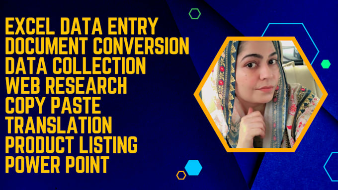 Do data entry,document conversion,translation,typing by Mehmoonajawad ...
