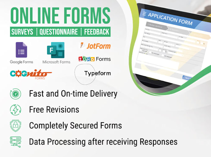 Create jotform, typeform, google form, cognito form, surveys by Alisha ... Create jotform, typeform, google form, cognito form, surveys by Alisha ...