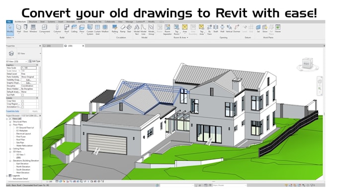 Convert your old drawings to revit format by Johanjacobs501 | Fiverr