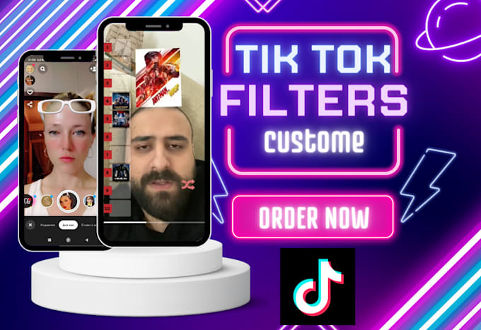 Do custom tik tok filter or game by Maria_kassimova | Fiverr