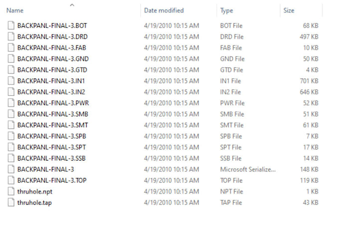 Generate pcb gerber files by The_386_pcbs | Fiverr