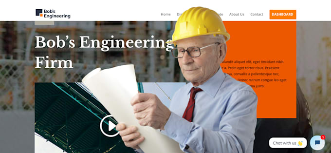 Build engineering firm website or portfolio website by Mackvng | Fiverr