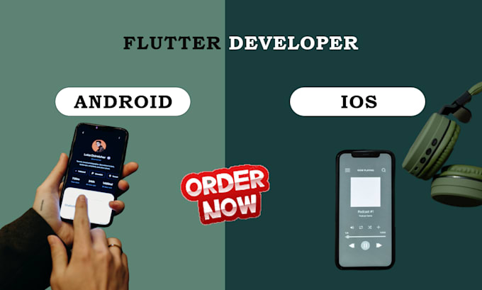 Do flutter mobile app development build mobile app as your need by Zainshaikh642 | Fiverr