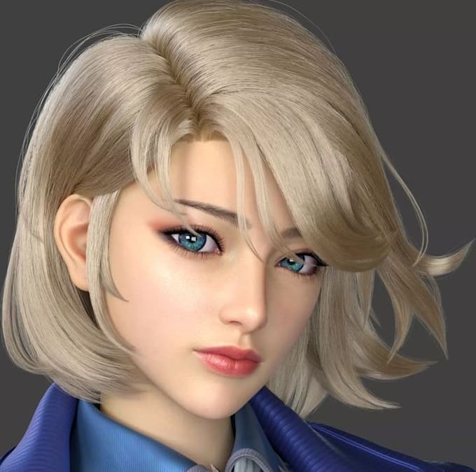 Create a 3d characters 3d metahuman for game and animation unreal ...