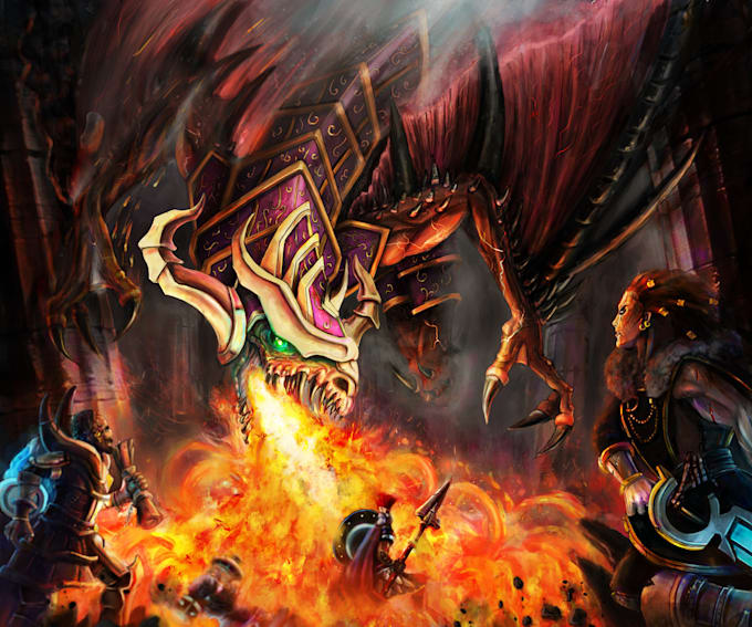 Create amazing, fantastical illustrations and concept art for your ...