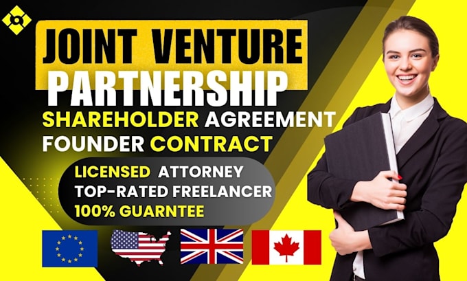 Draft legally binding joint venture and partnership agreement by Umair ...