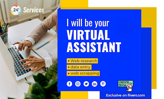 Be your virtual assistant for web research expert by Amdadul_h | Fiverr