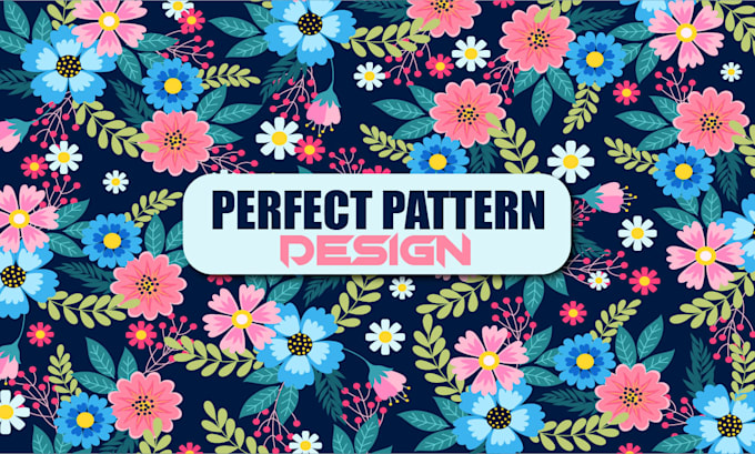 Do pattern design for monogram, floral, repeat and camouflage pattern ...