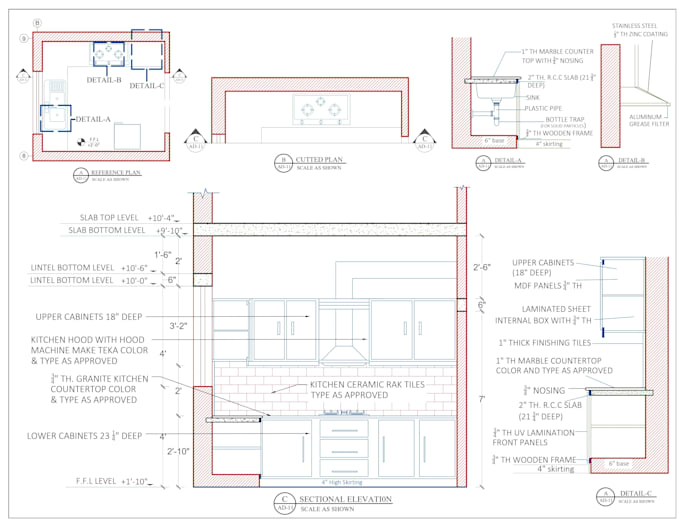 Autocad Kitchen Layout Plan Kitchen Design In AutoCAD | Download CAD