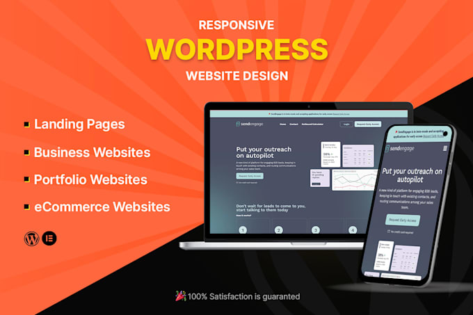 Create minimal modern wordpress website using elementor by Design_ryder | Fiverr