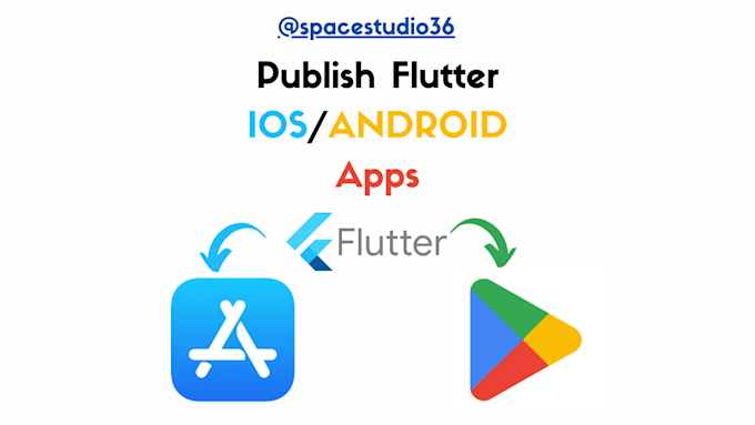 Upload publish flutter ios android app to playstore or appstore by ...