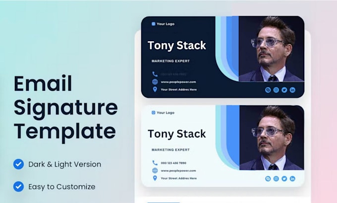 Create html email signatures or clickable email signature by Mr ...
