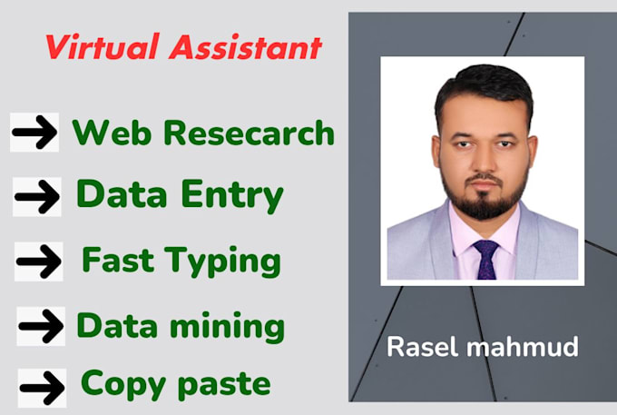 Do Professional Excel Data Entry Web Research Copy Paste By