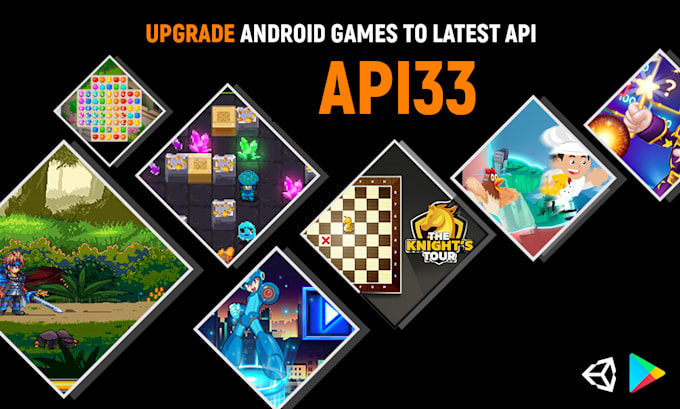 Upgrade unity games to api 33 by Bilal1407 | Fiverr