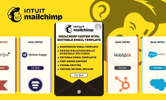 Develop mailchimp editable html email template by Nick_stains | Fiverr