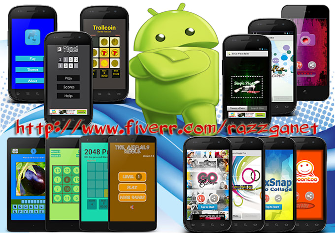 Reskin simple android app or games by Razzganet | Fiverr