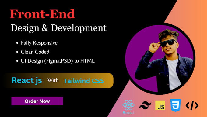 Convert ui design to responsive website using react js and tailwind css ... Convert ui design to responsive website using react js and tailwind css ...
