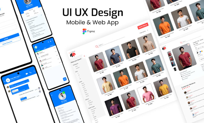 Design clean and seamless ui ux design for your website or mobile app by Baderfayyaz | Fiverr