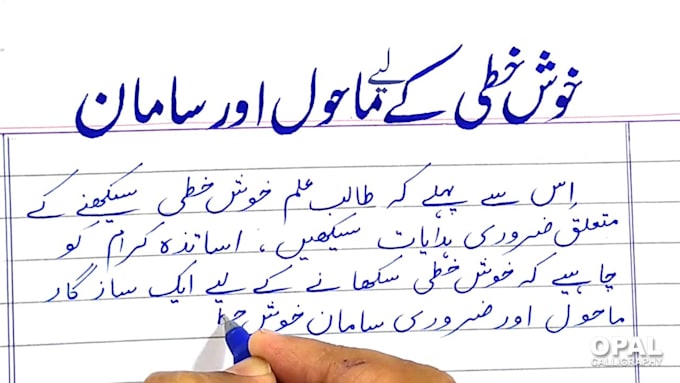 Do handwritten assignments in both languages english and urdu in neat ...