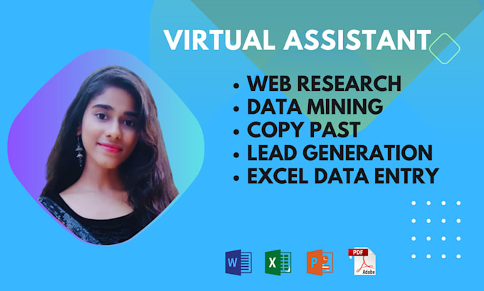 Do data entry, web research, data mining, typing, copy paste by Laboni_liya | Fiverr