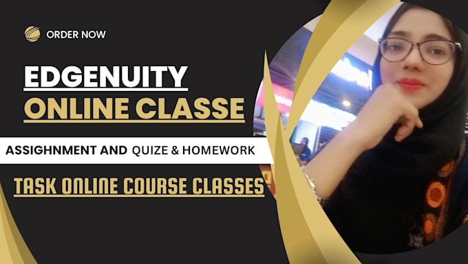 Do help of your edgenuity courses by Namajamal | Fiverr